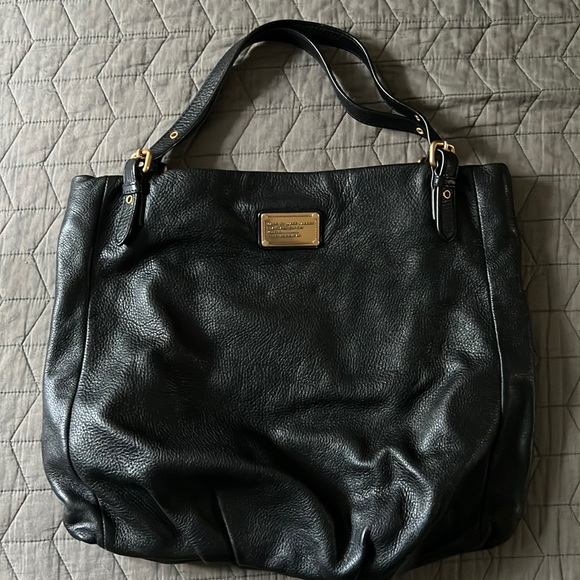 Marc By Marc Jacobs | Bags | Marc By Mj Leather Slouchy Hobo W Brass ...